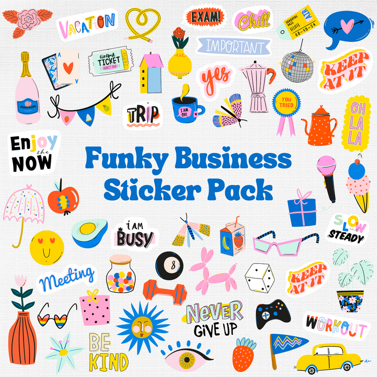 "Artful Spring 2023" Cover and Sticker Pack – The Artful Agenda Store